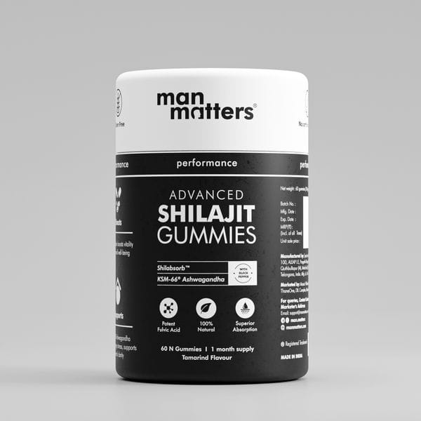 Buy India's first Shilajit Gummies by Man Matters